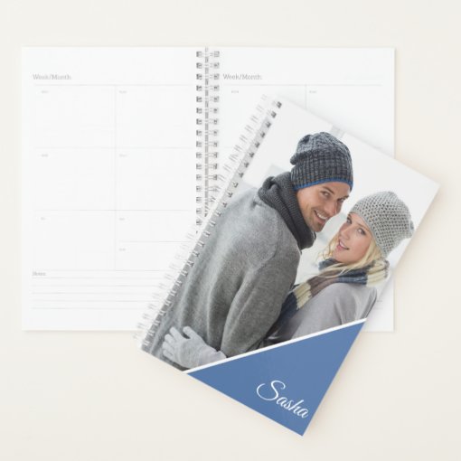 Create Your Own Custom Photo Personalized Name Planner | Zazzle