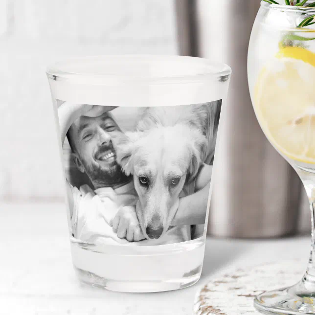 Create Your Own Custom Photo Shot Glass | Zazzle