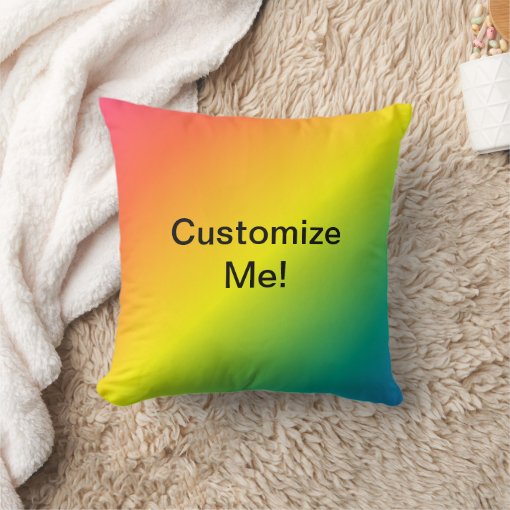 Create Your Own Custom Pillow | Zazzle