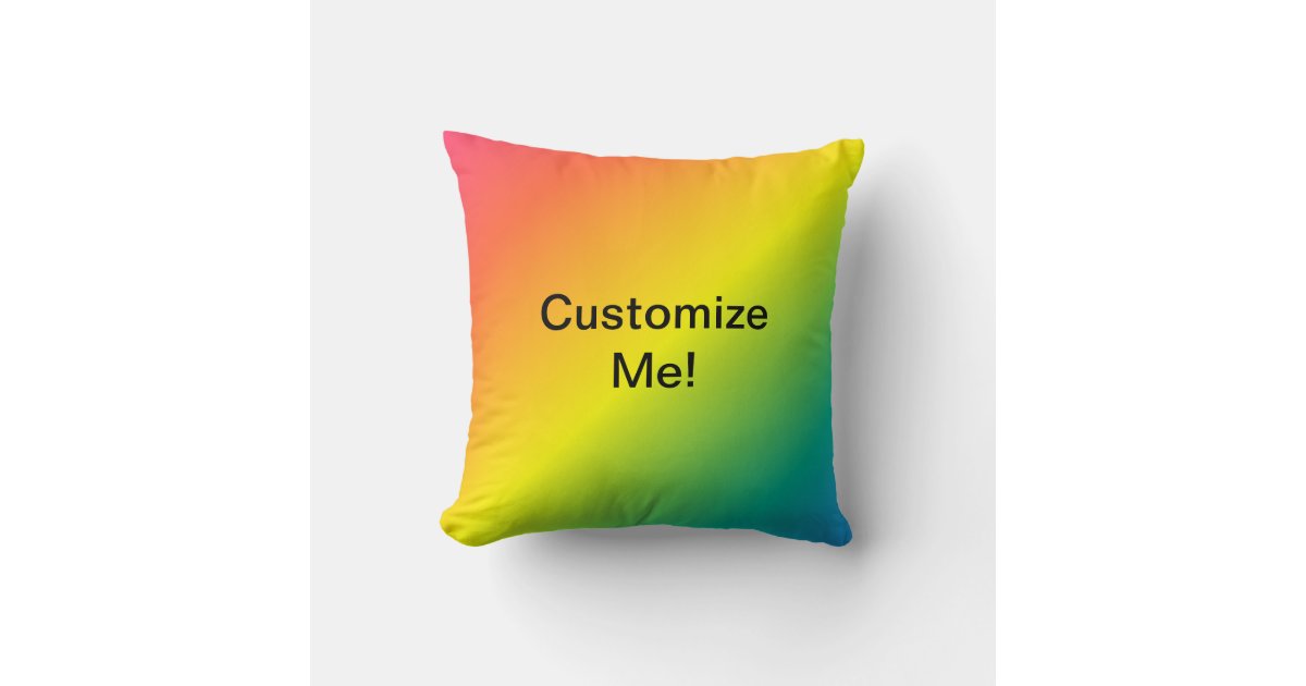 Create Your Own Custom Pillow | Zazzle