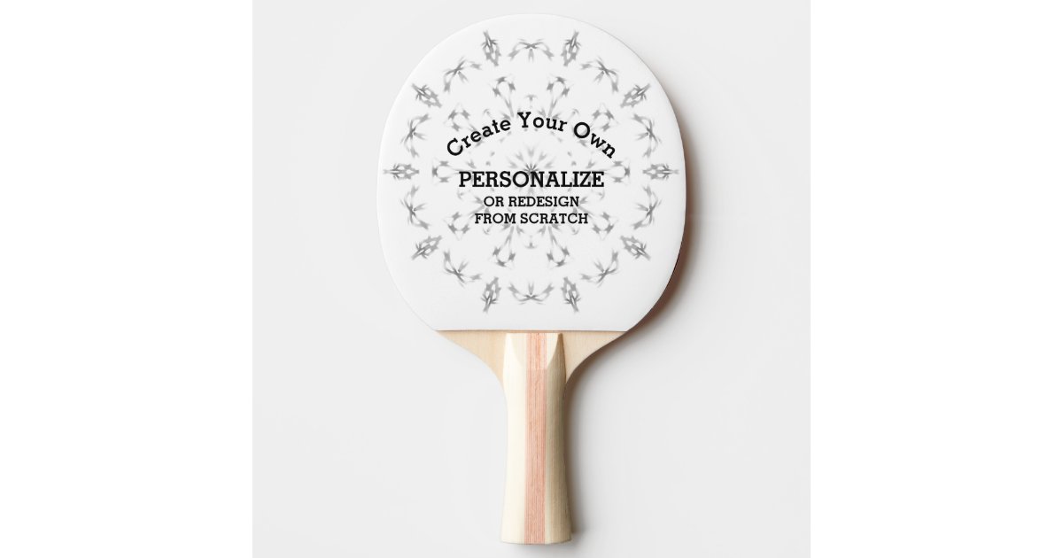 Create Your Own Custom Ping Pong Paddle | Zazzle