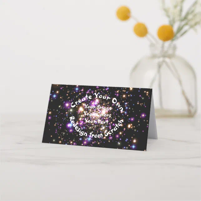 Create Your Own Custom Place Card | Zazzle