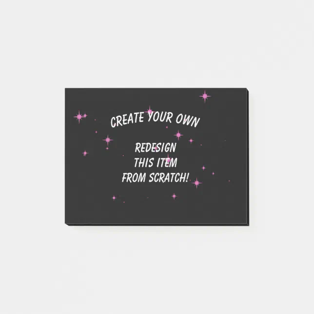 Create Your Own Custom Post-it Notes | Zazzle