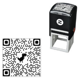 Create Your Own Custom QR Code Self-Inking Stamps | Zazzle