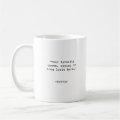Create Your Own Custom Quote Coffee Mug | Zazzle
