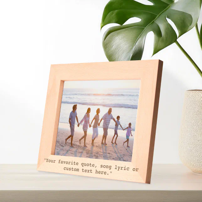 Create Your Own Custom Quote Engraved Frames | Zazzle