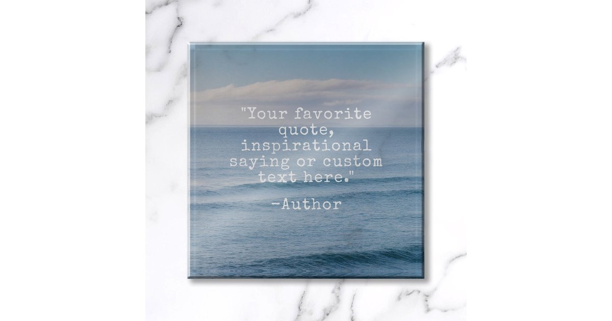 Create Your Own Custom Quote Paperweight | Zazzle
