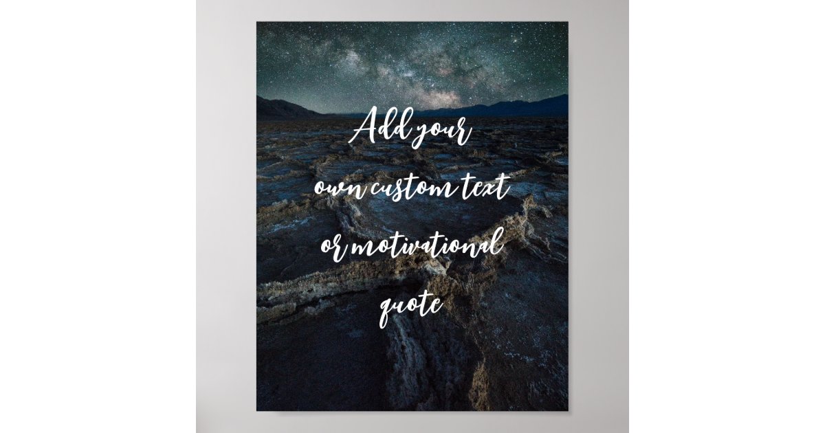 Create Your Own Custom Quote Poster | Zazzle