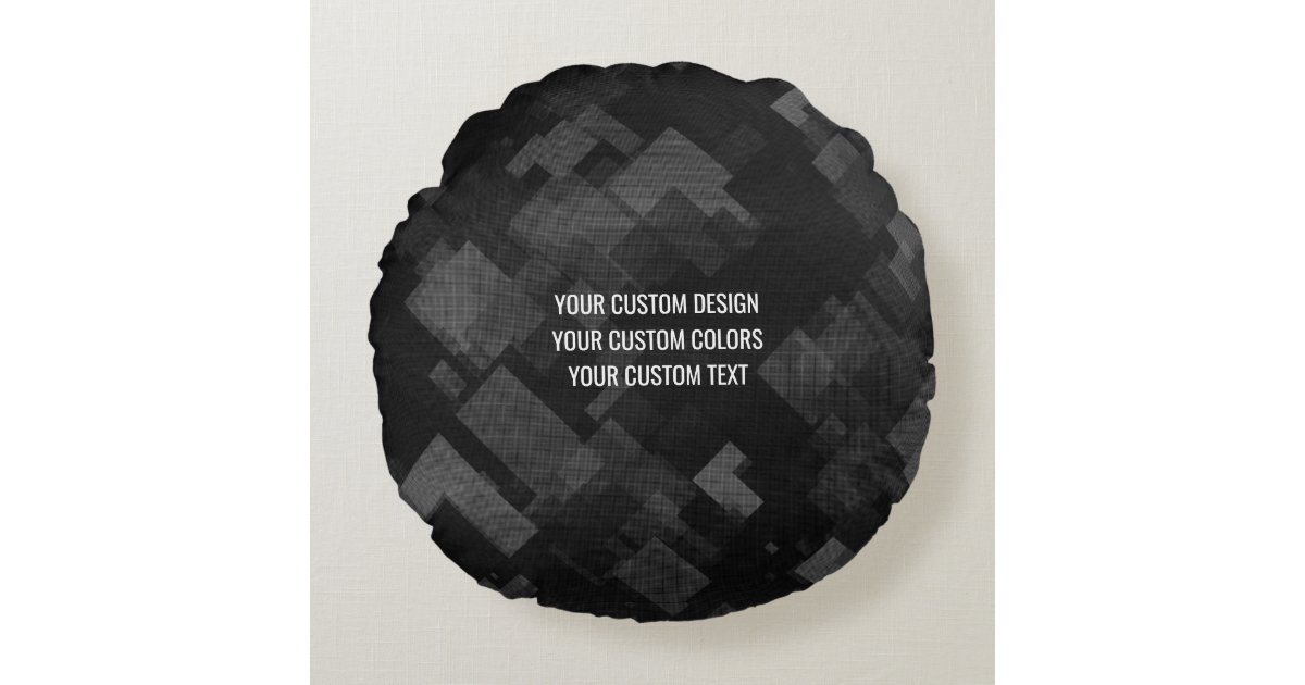 Create Your Own Custom Round Pillow | Zazzle