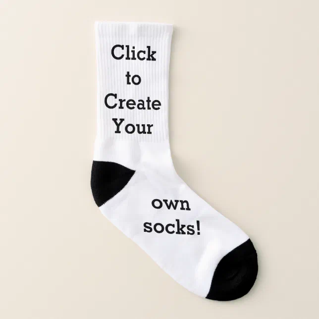 Create Your Own Custom Socks | Zazzle