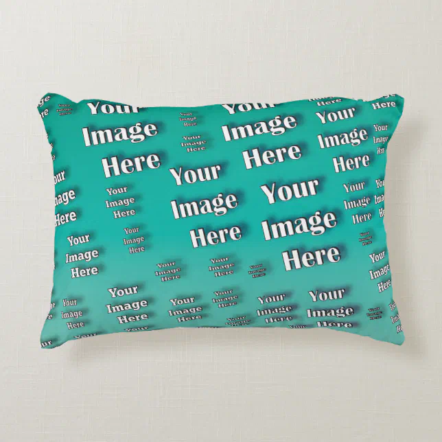 懶 Create Your Own Custom Template Decorative Pillow | Zazzle