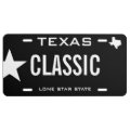Create Your Own Custom Texas Classic License Plate | Zazzle