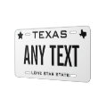 Create Your Own Custom Texas License Plate | Zazzle