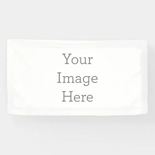 Create Your Own Custom Vinyl Banner, 1.6'x3' Banner | Zazzle