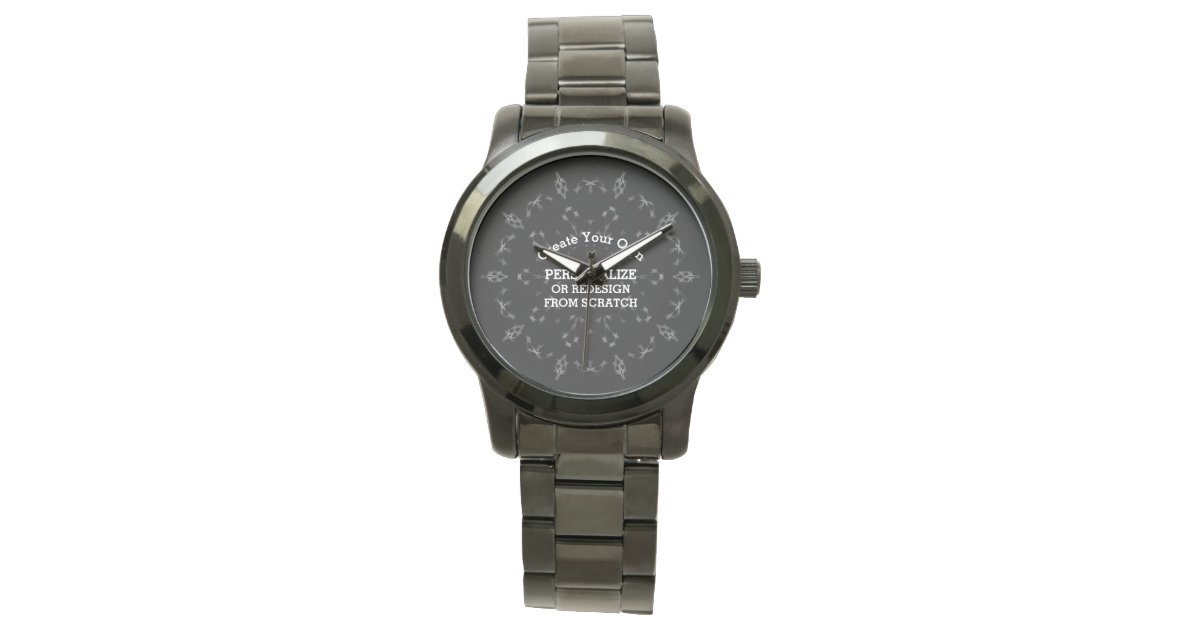 Create Your Own Custom Watch | Zazzle