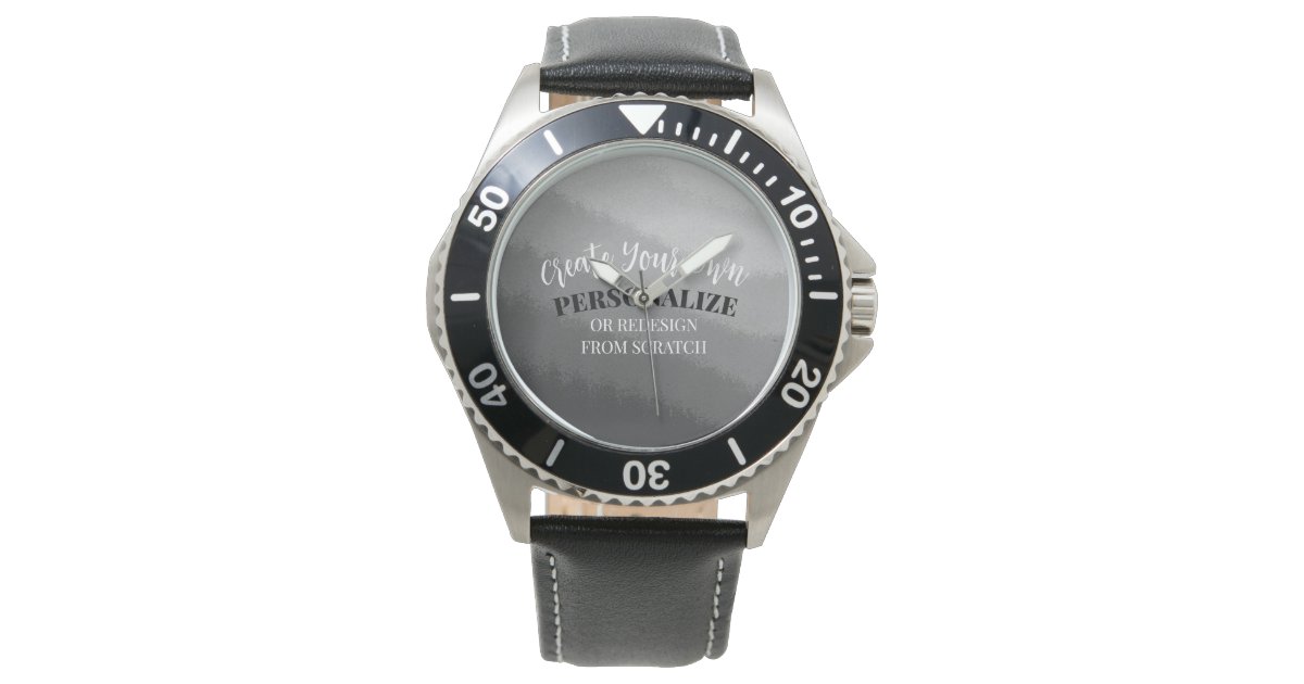 Create Your Own Custom Watch | Zazzle