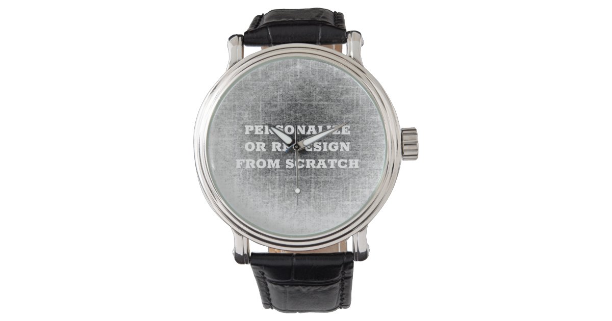 Create Your Own Custom Watch | Zazzle