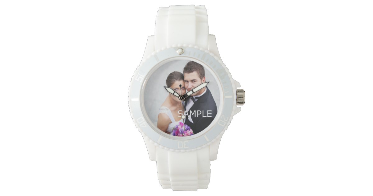 Create Your Own Custom Wedding Picture Watch | Zazzle Create Your Own Custom Wedding Picture Watch | Zazzle