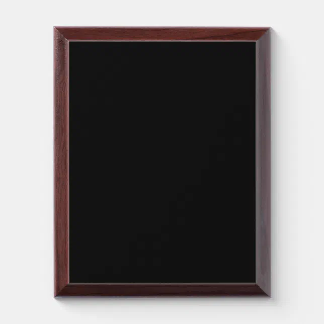 CREATE YOUR OWN - CUSTOMIZABLE BLANK AWARD PLAQUE | Zazzle