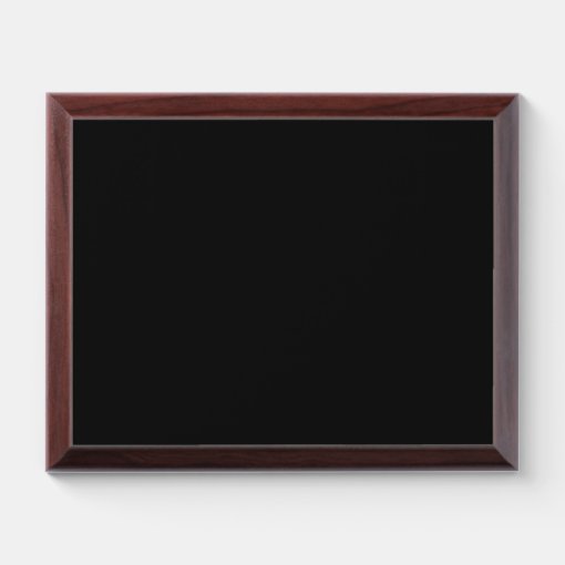 CREATE YOUR OWN - CUSTOMIZABLE BLANK AWARD PLAQUE | Zazzle