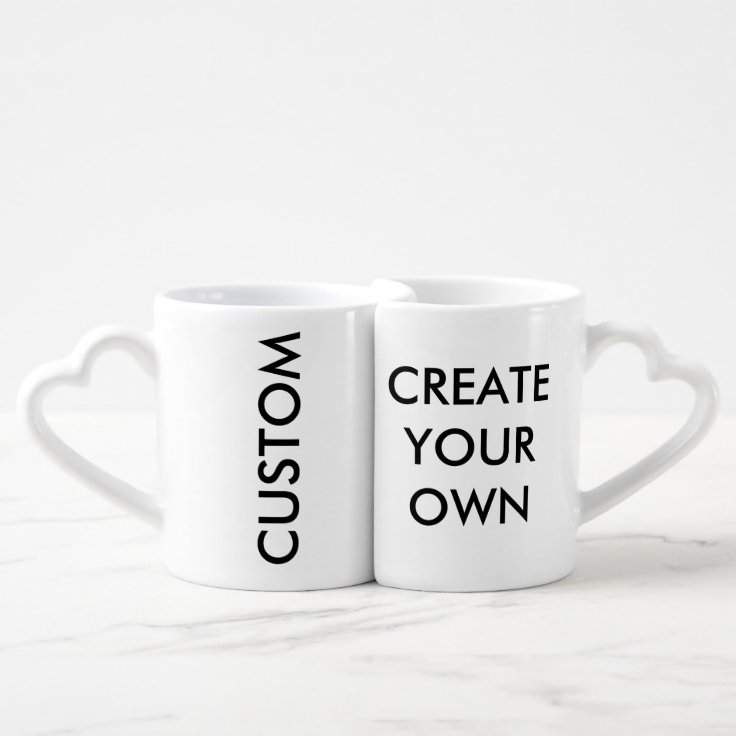 Create Your Own Customizable Lovers' Mugs | Zazzle