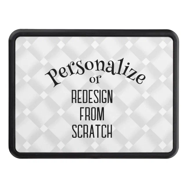 Create Your Own - Customize This Hitch Cover | Zazzle
