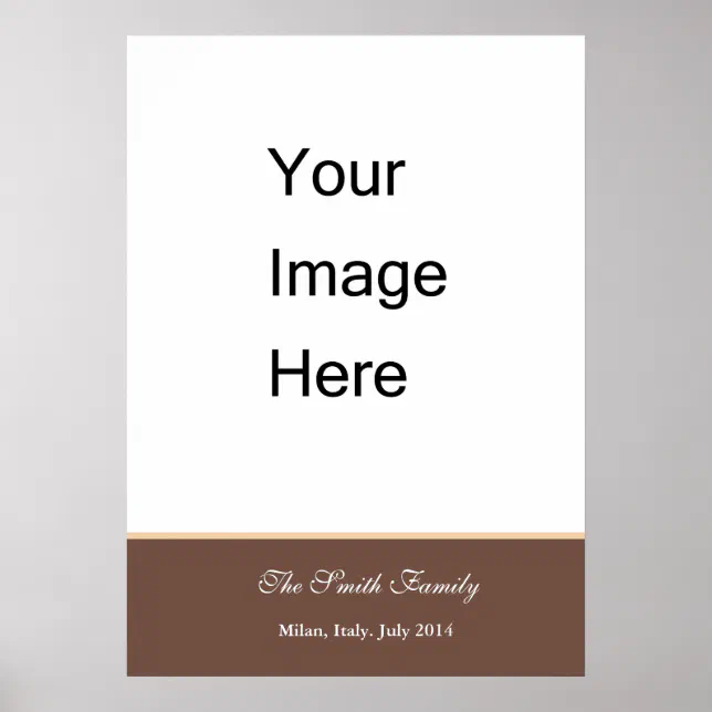 Create your own, customize Zazzle template Poster | Zazzle