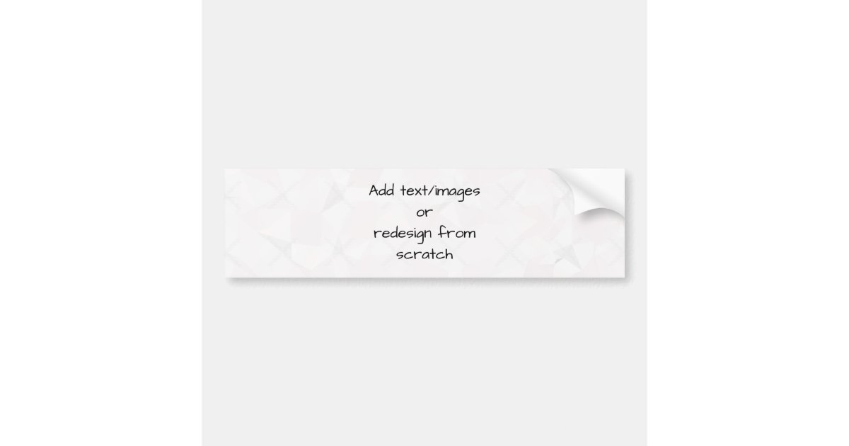 Create Your Own Customized Bumper Sticker | Zazzle