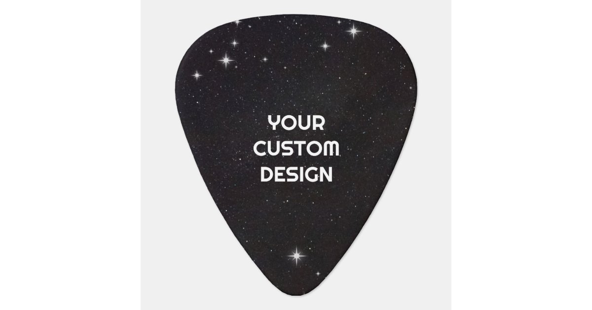 Create Your Own Customized Guitar Pick | Zazzle