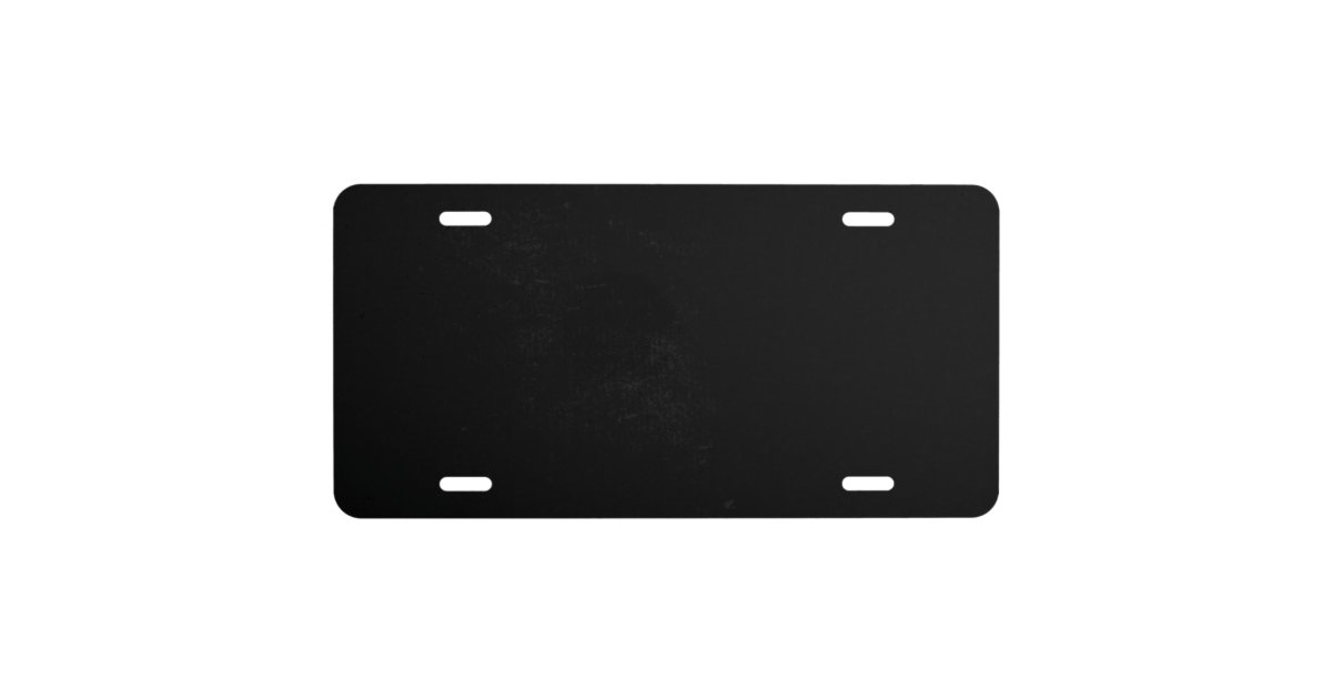Create Your Own Customized License Plate | Zazzle
