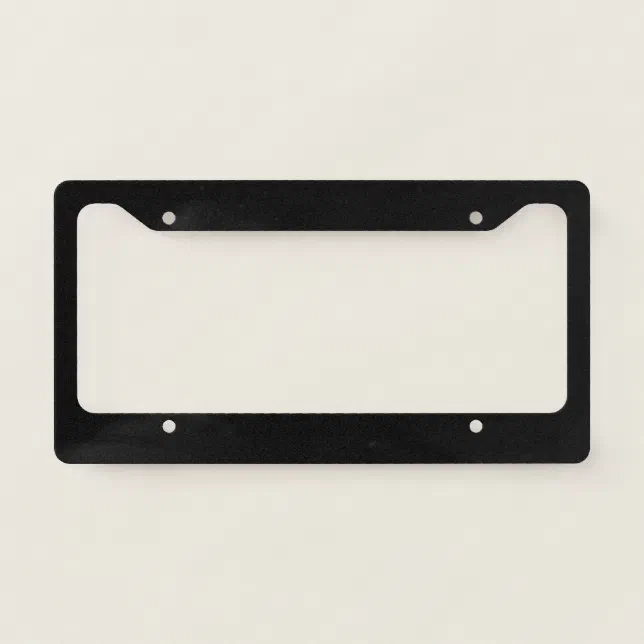 Create Your Own Customized License Plate Frame | Zazzle