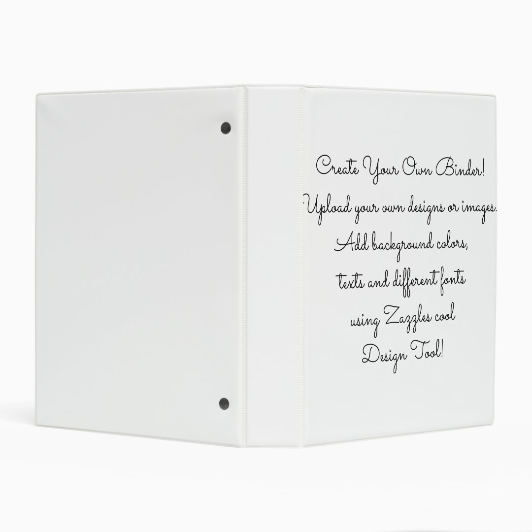 Create Your Own Customized Mini Binder | Zazzle