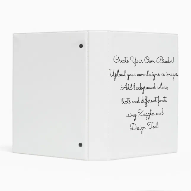 Create Your Own Customized Mini Binder | Zazzle