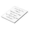 Create Your Own Customized Notepad | Zazzle