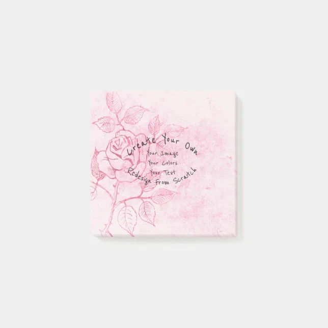 Create Your Own Customized Post-it Notes | Zazzle