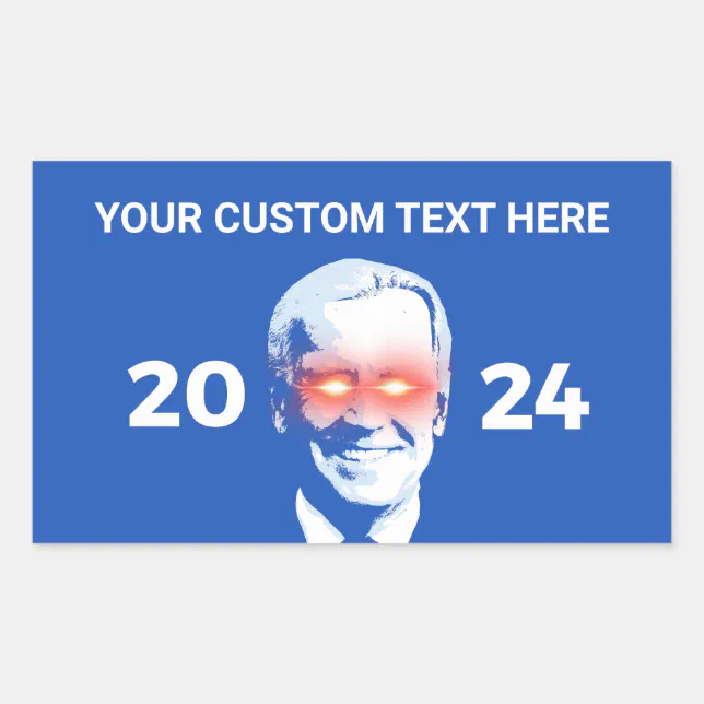 Create Your Own Dark Brandon 2024 Rectangular Sticker | Zazzle