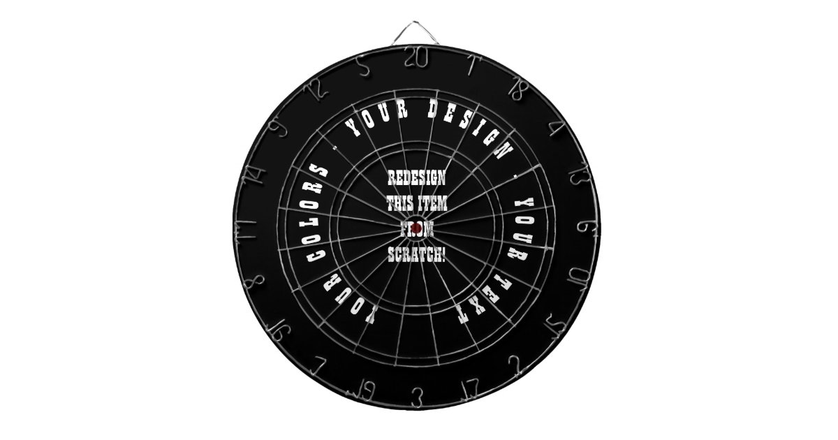 Create Your Own Dart Board | Zazzle