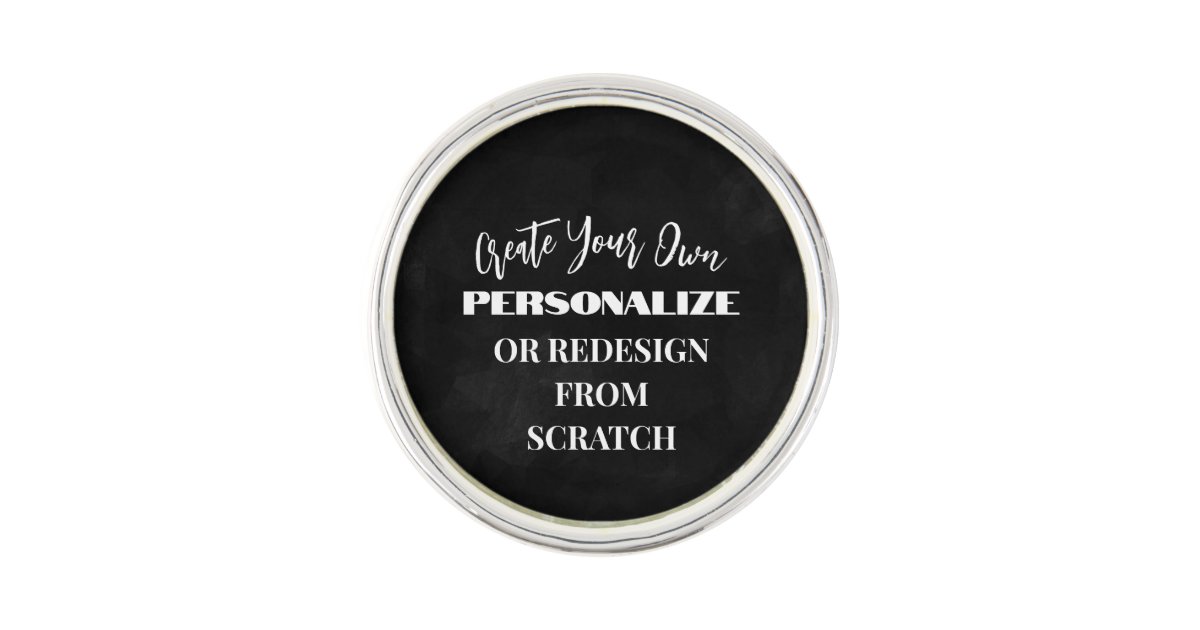 Create Your Own - Design a Custom Lapel Pin | Zazzle