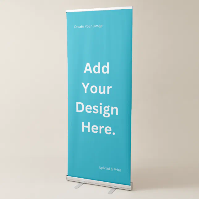 Create Your Own Design and Print Retractable Banner | Zazzle