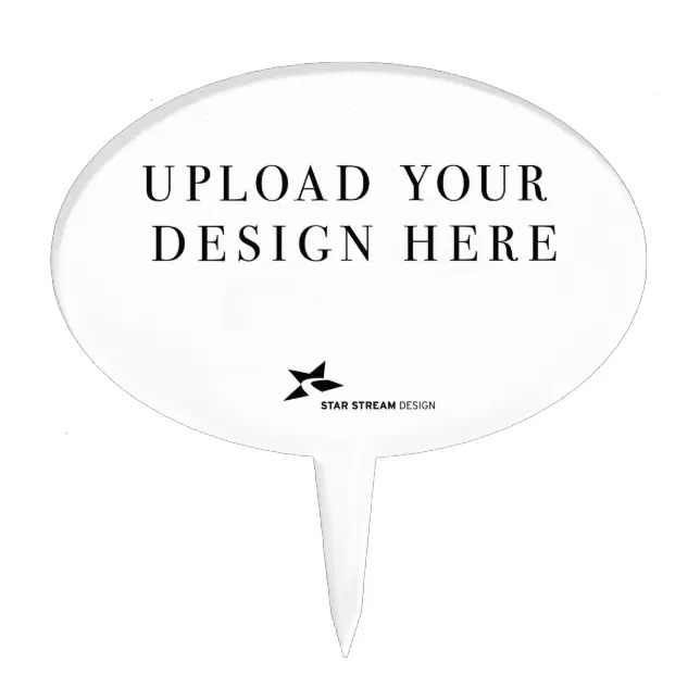 Create Your Own Design Cake Topper | Zazzle