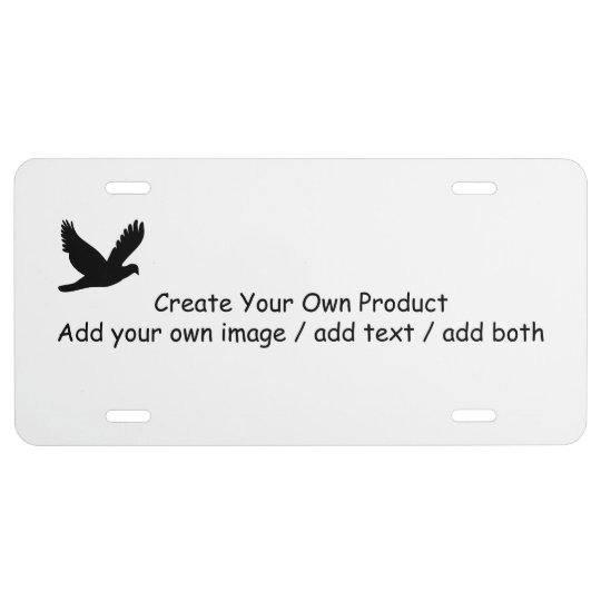 Create your own design license plate | Zazzle.com