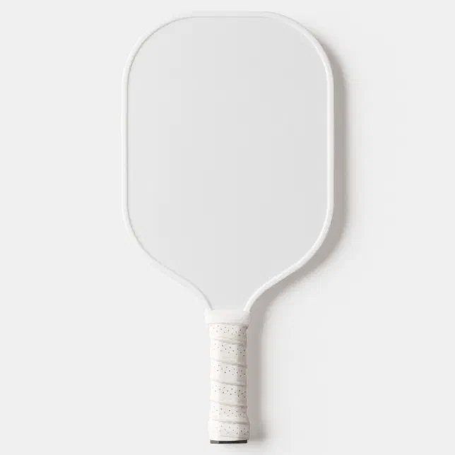 Create Your Own Design White Pickleball Paddle | Zazzle