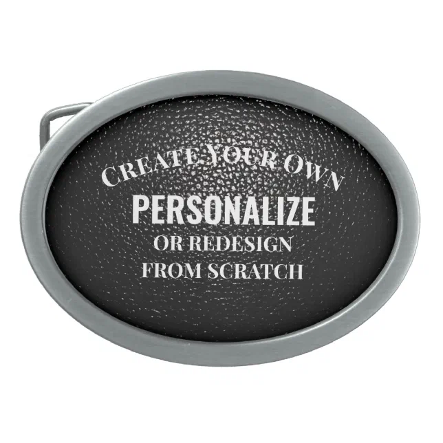 Create Your Own - Design Your Own Custom Belt Buckle | Zazzle