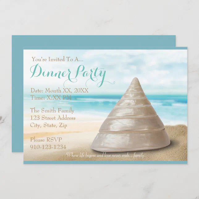 Create Your Own Dinner Party Invitation | Zazzle