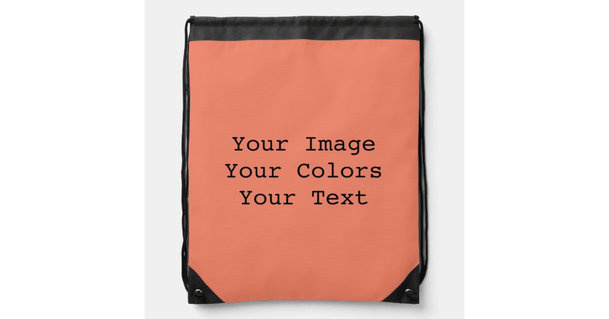 Create Your Own Drawstring Bag | Zazzle