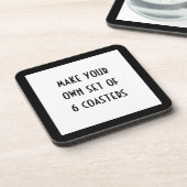 Create Your Own Drink Coaster | Zazzle