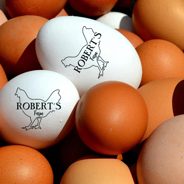 Create Your Own Egg Rubber Stamp | Zazzle
