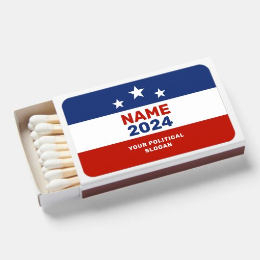 Create Your Own Election Campaign Gear Matchbox Matchboxes | Zazzle