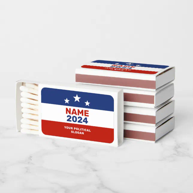 Create Your Own Election Campaign Gear Matchbox Matchboxes | Zazzle