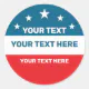 Create Your Own Election Classic Round Sticker | Zazzle